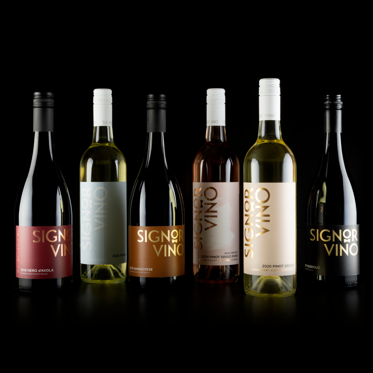 SIGNOR VINO MIXED SIX PACK – Mino & Co Wines